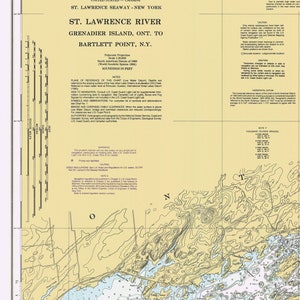 St Lawrence River Grenadier Island to Bartlett Point, Clayton ...