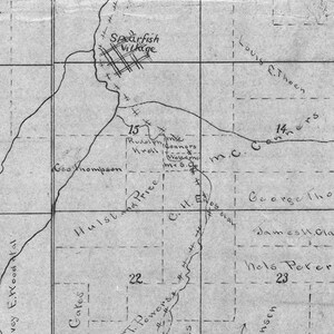 Lawrence County South Dakota 1894 - Old Wall Map With Landowner Names ...