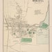 Berkley 1858 Old Town Map With Homeowner Names Massachusetts Reprint ...