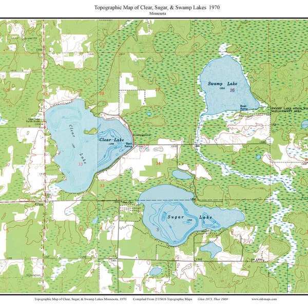 Clear Lake Ca Map - Etsy
