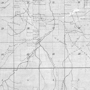 Lawrence County South Dakota 1894 - Old Wall Map With Landowner Names ...