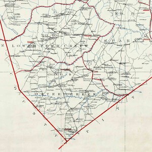 Edgecombe County North Carolina 1905 - Old Wall Map With Homeowner ...