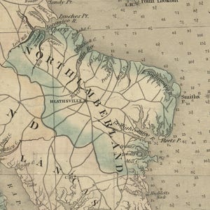 Virginia 1859 State Map Boye Reprint (copy 1) - Etsy