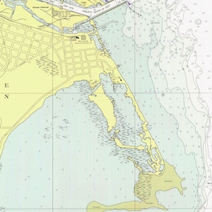 Menominee, MI and Marinette, WI 1975 - Green Bay - Lake Michigan ...
