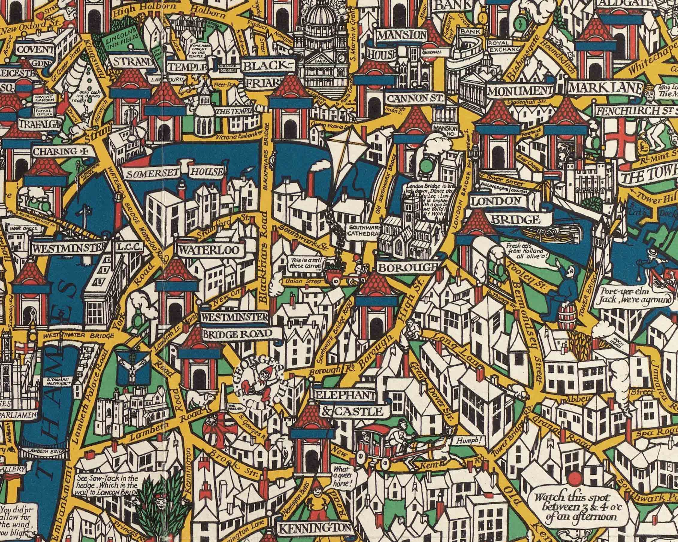 London England 1914 Old Map Reprint - Etsy UK