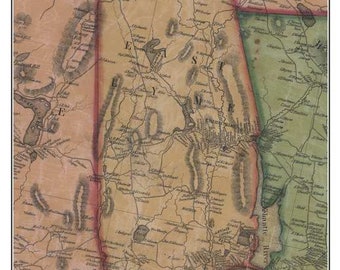 Map of Old Lyme Ct - Etsy