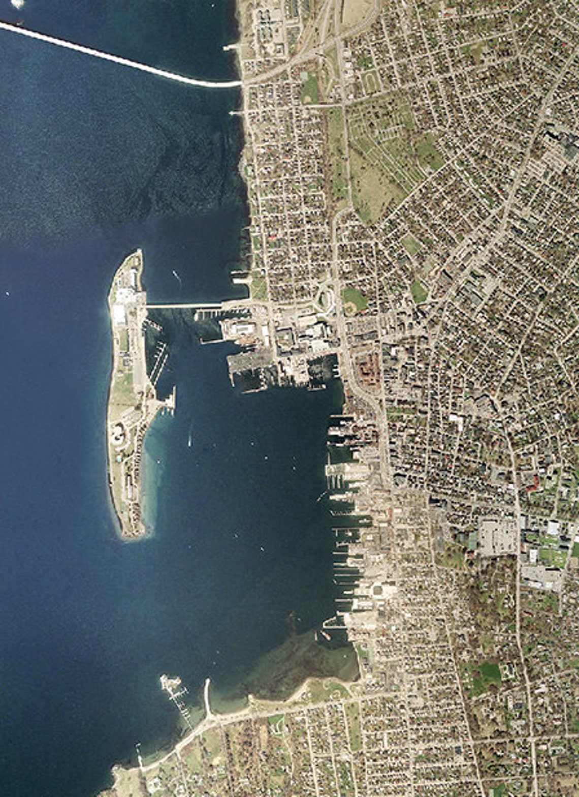 Aquidneck Island 2003 Aerial Photo Newport Middletown | Etsy