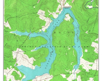 Old Glendale Map - Etsy