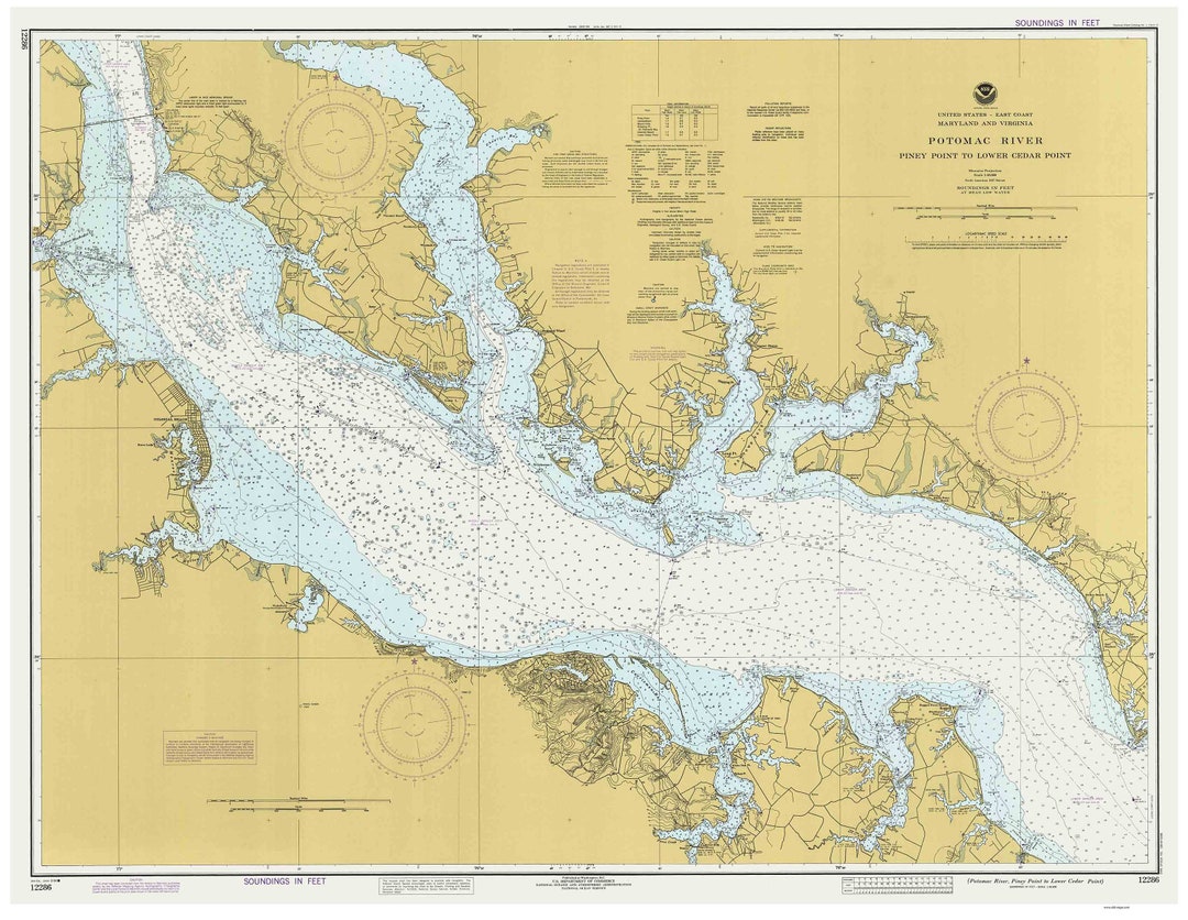 Potomac River Map With States