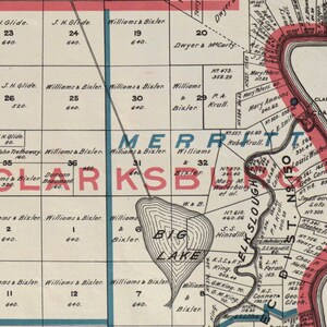 Yolo County California 1900 - Old Wall Map Reprint With Landowner Names ...