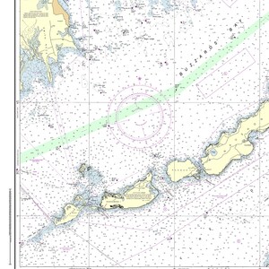 Buzzards Bay, Massachusetts - Naushon Island New Bedord 2013 Nautical ...
