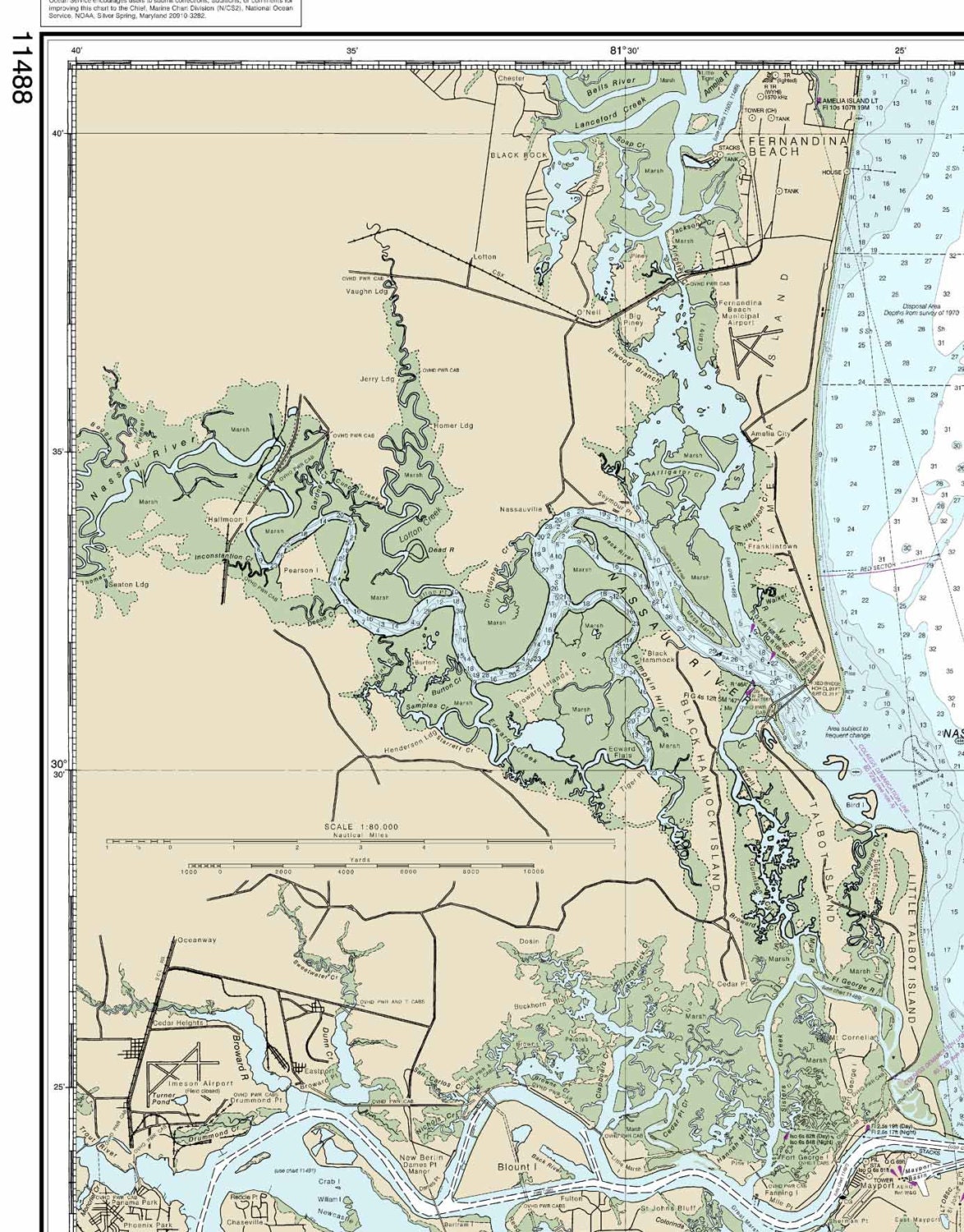 Amelia Island to St Augustine 2014 Jacksonville St Johns | Etsy