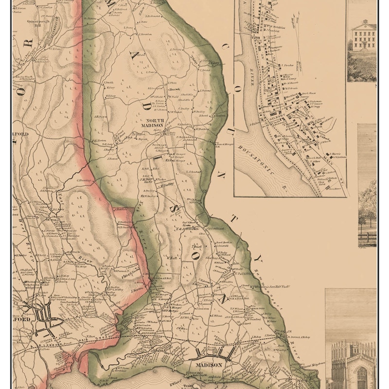New Old Town Map - Etsy