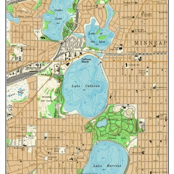 Lake Calhoun - Etsy