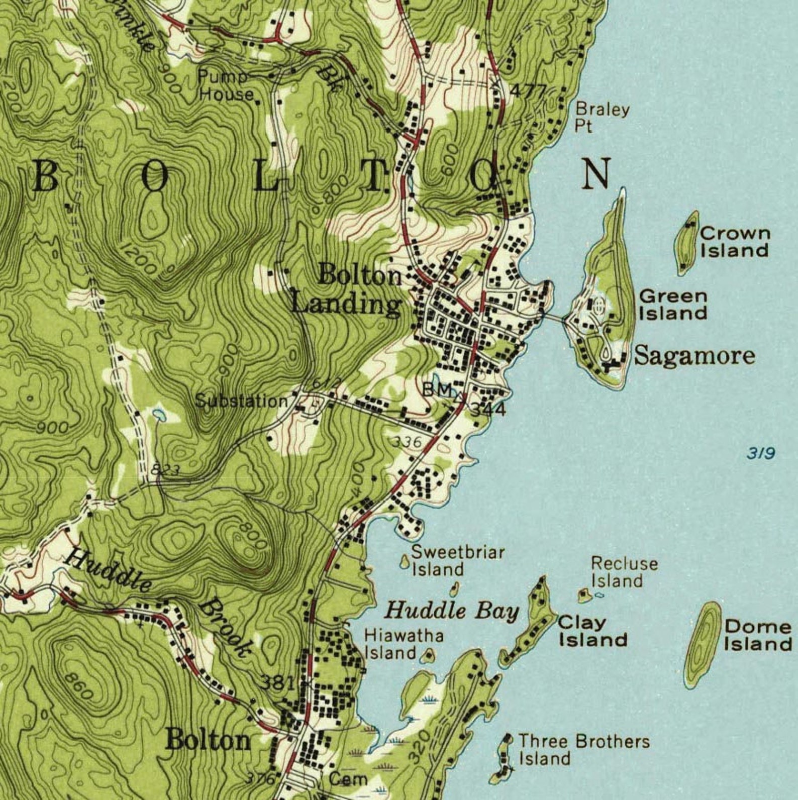 Lake George 1958 USGS Old Topographic Map Custom Composite - Etsy Lake George 1958 USGS Old Topographic Map Custom Composite - Etsy