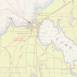 Grand Traverse Bay to Little Traverse Bay - 1957 Lake Michigan ...