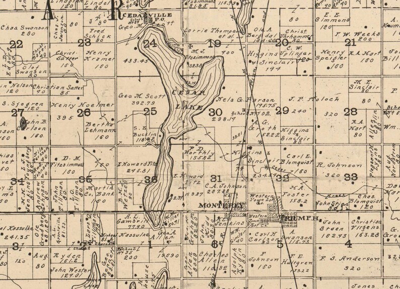 Martin County Minnesota 1901 Old Wall Map Reprint With - Etsy Martin County Minnesota 1901 Old Wall Map Reprint With - Etsy