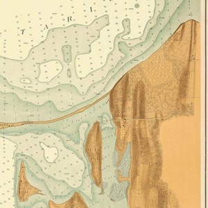 Great Sodus Bay, New York - 1902 Nautical Map - Lake Ontario - Great ...