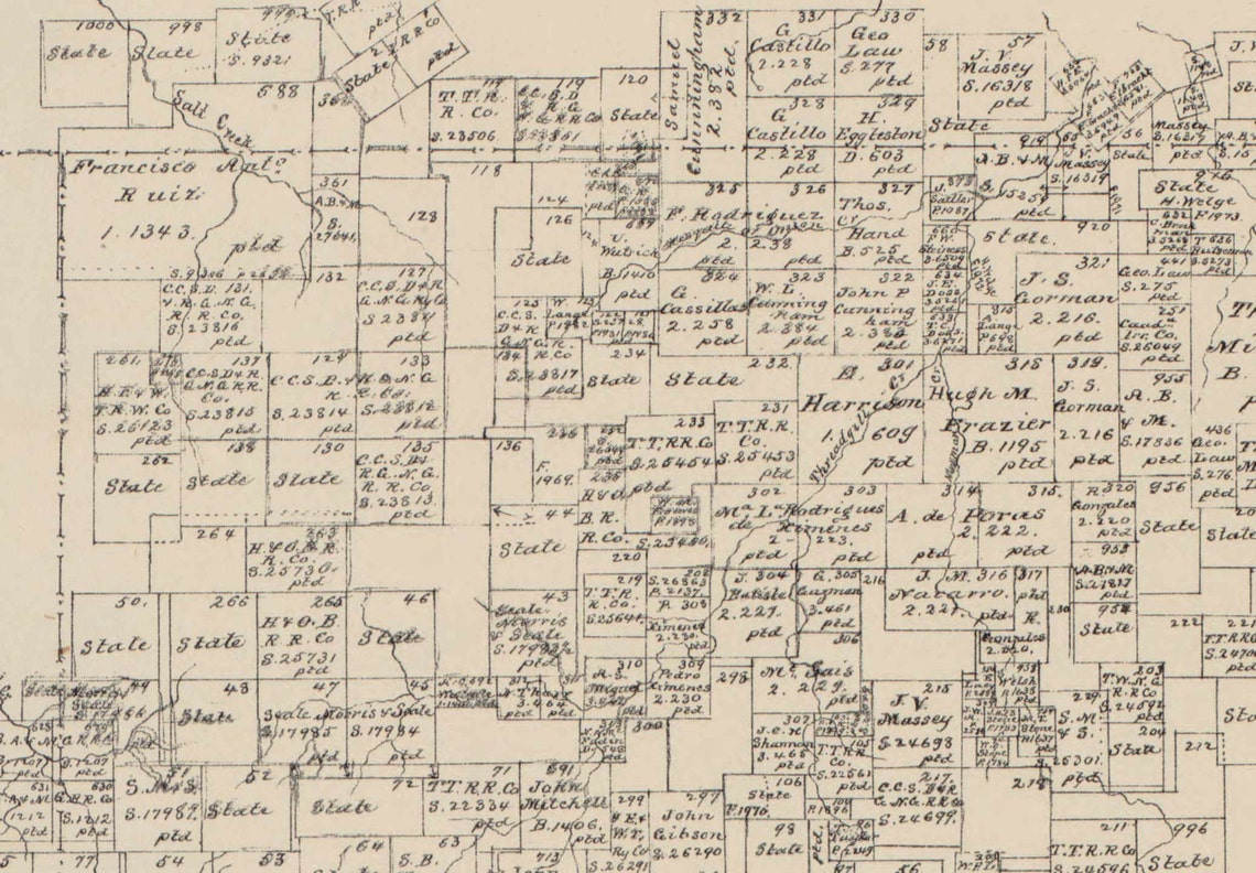 Gillespie County Texas 1879 Old Wall Map Reprint With - Etsy Gillespie County Texas 1879 Old Wall Map Reprint With - Etsy