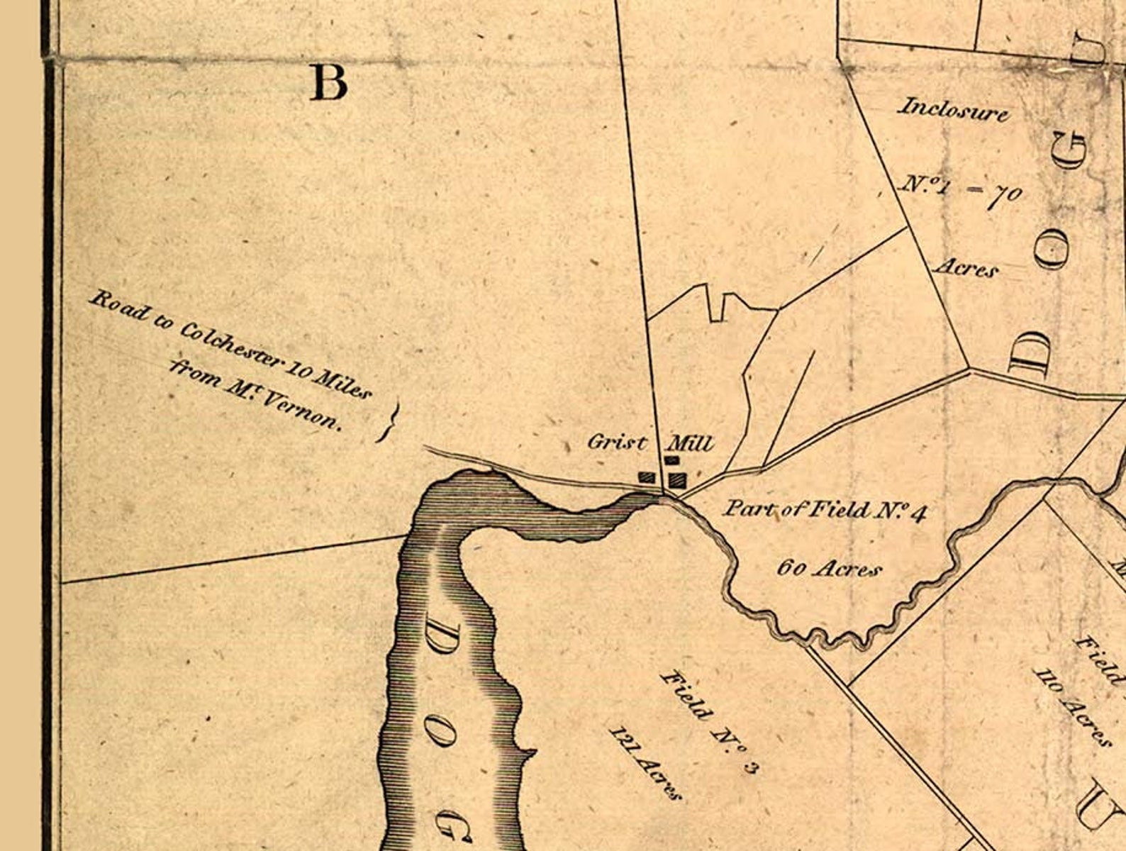 Mount Vernon Virginia 1801 General Washington's Farm | Etsy