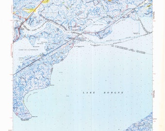 Alligator Point Map - Etsy