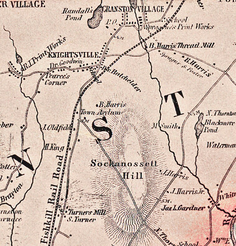Providence County Rhode Island 1855 Old Map Homeowner | Etsy