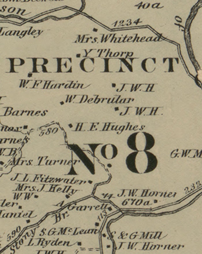 Harrison County Kentucky 1877 - Old Wall Map With Homeowner Names ...