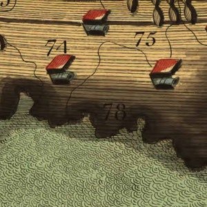 France 1795 - France as a Ship - Map Only - Old Map Reprint - Etsy