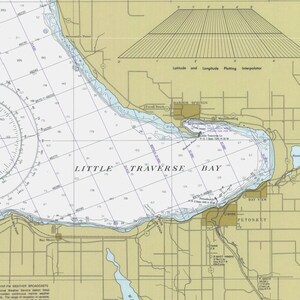 Grand Traverse Bay to Little Traverse Bay - 1984 Lake Michigan ...
