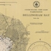 Bellingham Bay 1946 Nautical Map, Washington Reprint PC Harbors Puget ...