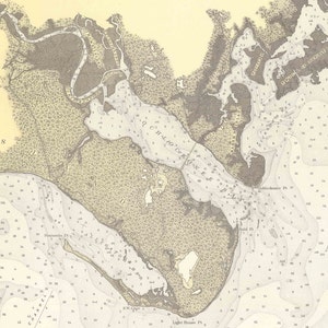 Apalachee Bay and St. Georges Sound 1938 Nautical Map Reprint Florida ...