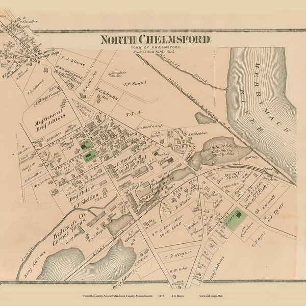 Chelmsford Massachusetts - Etsy