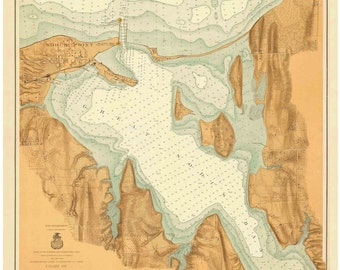 Sodus Bay Map - Etsy