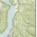 Lake Washington Ca. 1949 USGS Old Topographic Map Custom Composite ...