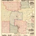 White County Illinois 1871 Old Wall Map Reprint With Homeowner | Etsy