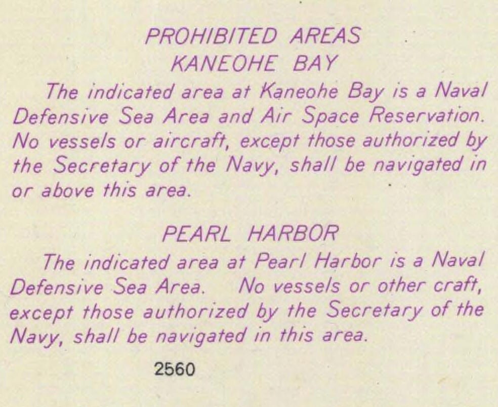 Hawaiian Islands - 1956 Nautical Map - PC Reprint Hawaii 4002 - Etsy