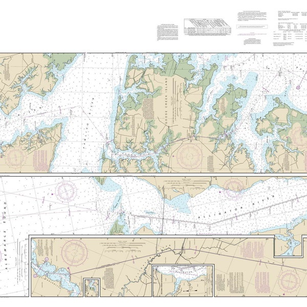 Neuse River Nautical Chart - Etsy