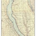 Cayuga Lake - 1902 USGS Old Topographic Map Custom Composite Reprint ...
