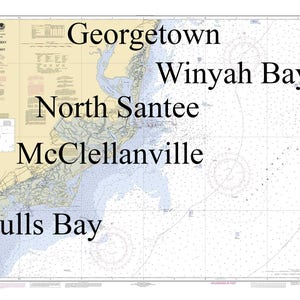 Winyah Bay Entrance to Isle of Palms-2012- Georgetown North Santee ...