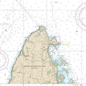 Grand Manan Channel Northern Part Lubec Eastport Pembroke Deer ...