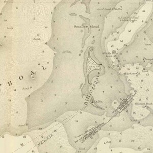 Wellfleet Harbor, MA - 1853 Nautical Map - Reprint - 18-USA Regional ...
