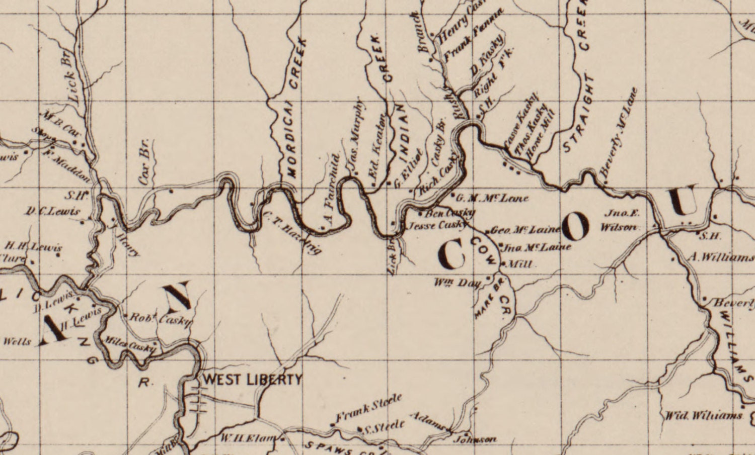 Johnson County Kentucky Map Johnson County, KY Land For Sale, Recently