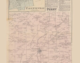 Old Perry County Map - Etsy