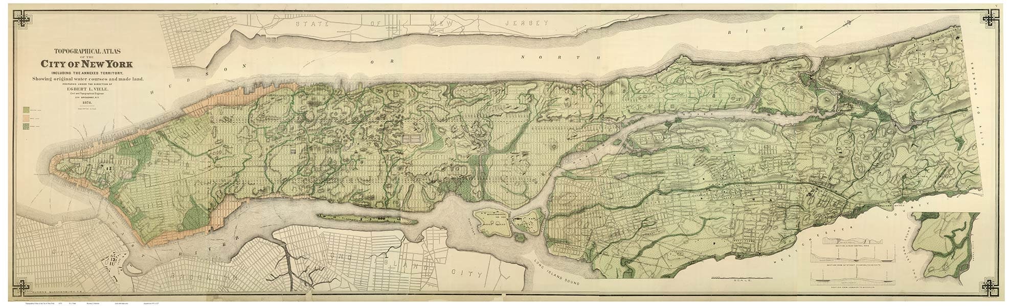 New York City Hotel and Theater Map 1906 Map by the - Etsy