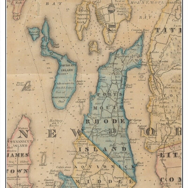 Prudence Island - Etsy