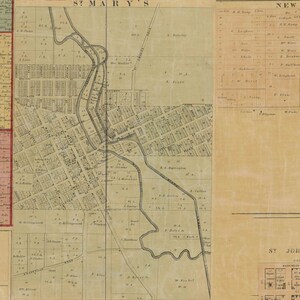 Auglaize County Ohio 1860 - Old Wall Map Reprint With Homeowner Names ...
