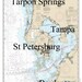 Tampa Bay to St Joseph Sound 2015 Nautical Map Tarpon Springs St ...