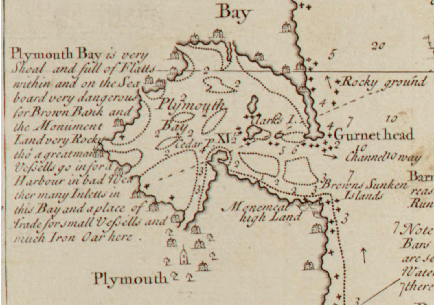 Cape Cod 1734 Map Showing Pirate Ship Whydah Sinking Custom - Etsy