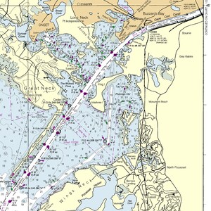 Buzzards Bay, Massachusetts - Naushon Island New Bedord 2013 Nautical ...