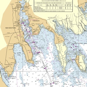 Buzzards Bay, Massachusetts - Naushon Island New Bedord 2013 Nautical ...
